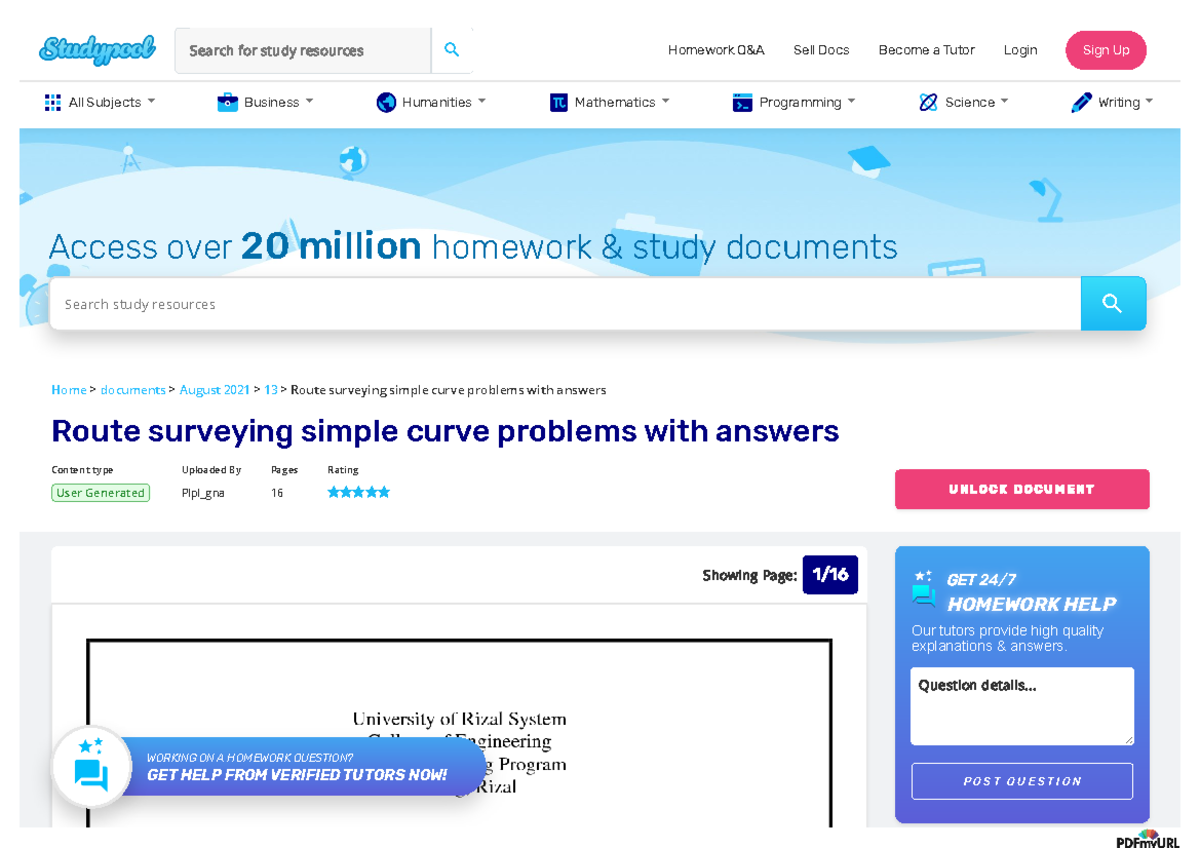 Www studypool com documents 3119823 route-surveying-simple-curve ...