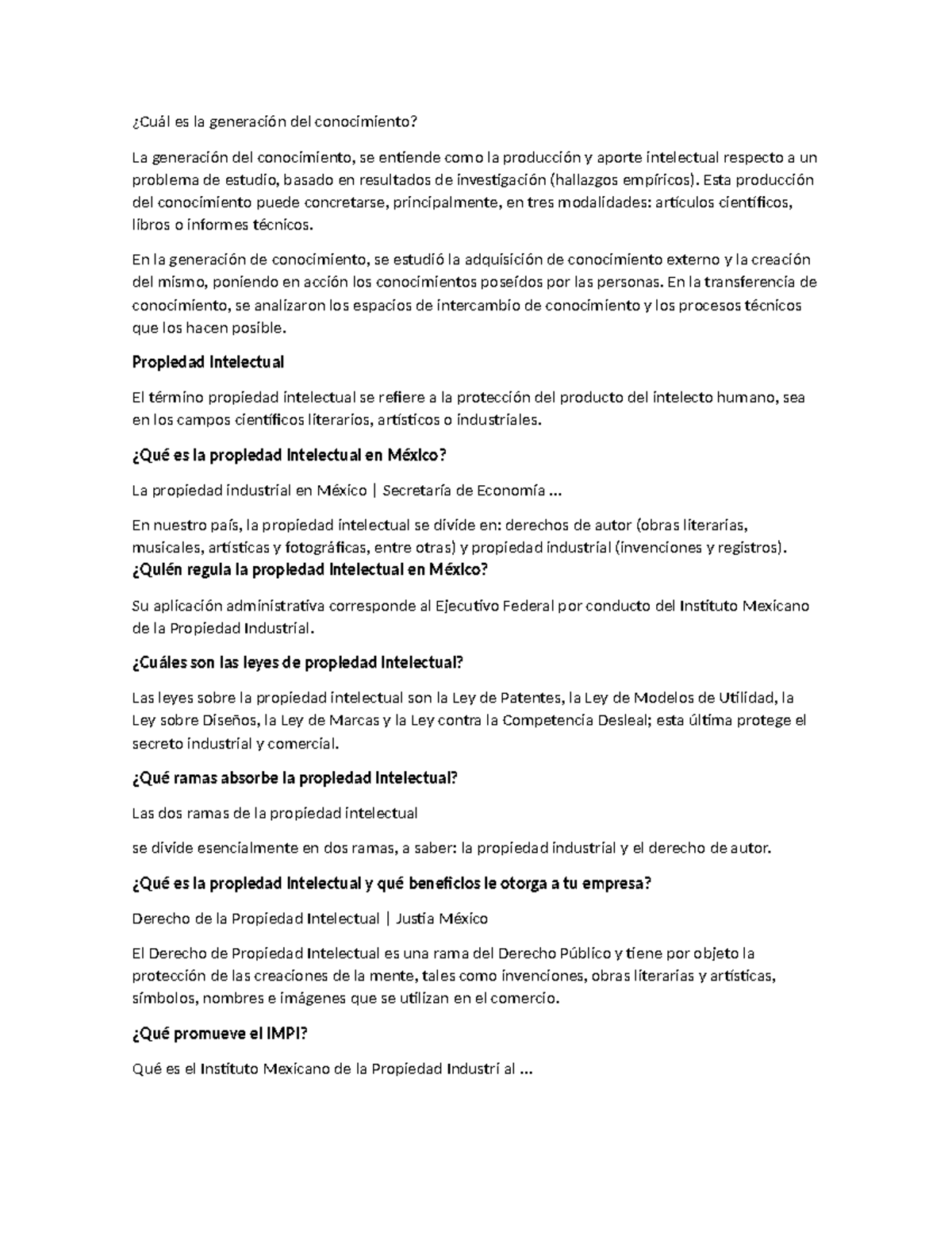 Cuál es la generación del conocimiento - ¿Cuál es la generación del ...