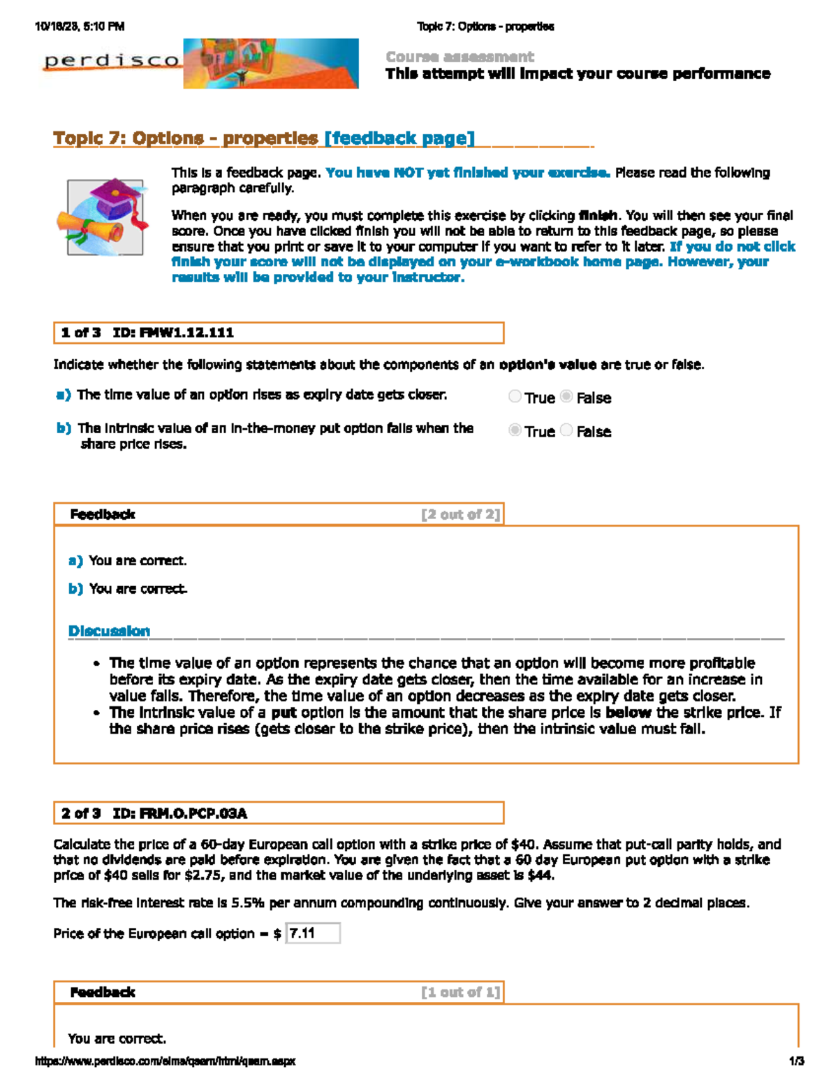 Topic-7-options-properties (own) - BSL201 - Studocu
