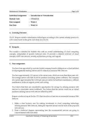 Strategic Management Individual Assignment - TABLE OF CONTENT I: - Studocu