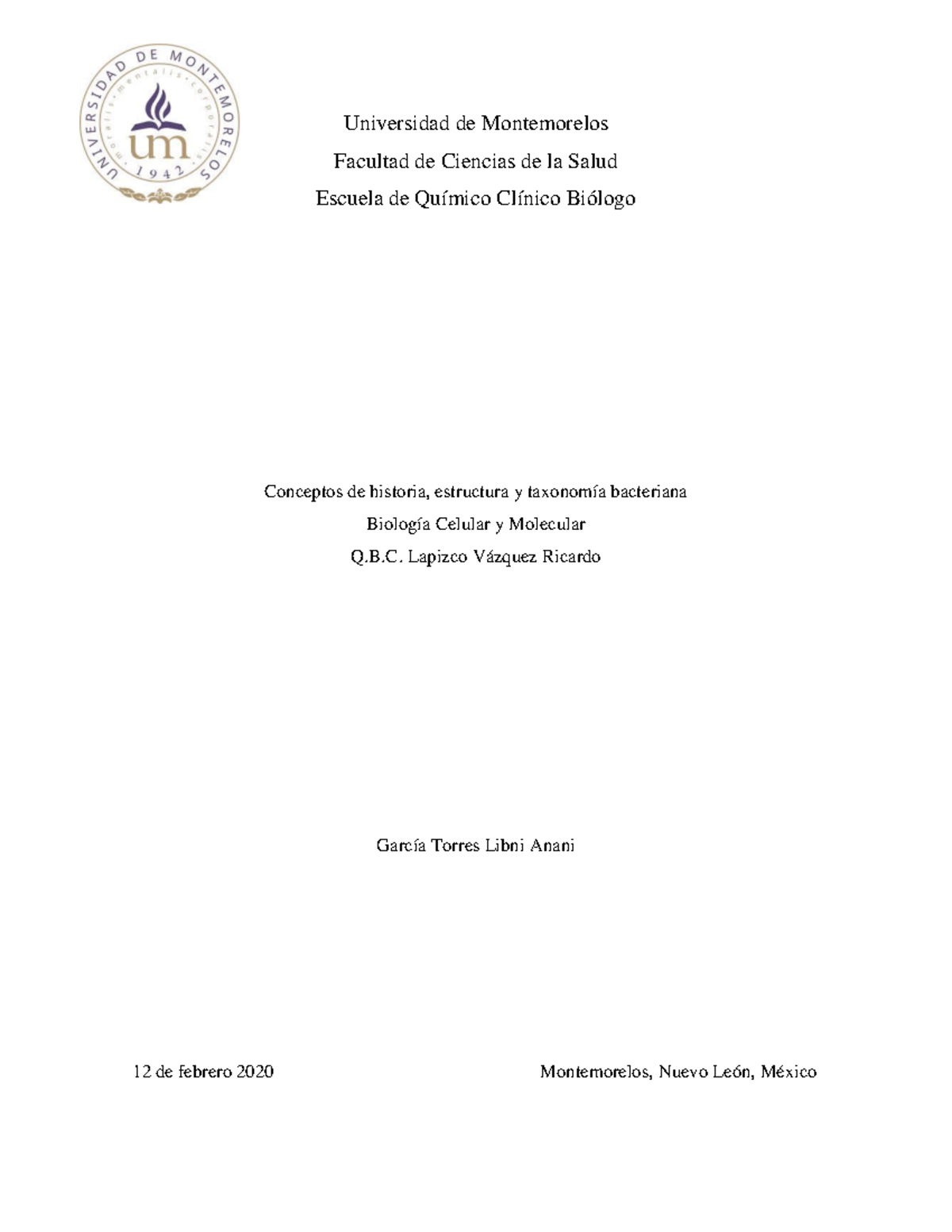 Microbiología Historia - Warning: TT: undefined function: 22 Warning: TT: undefined function: 22 ...