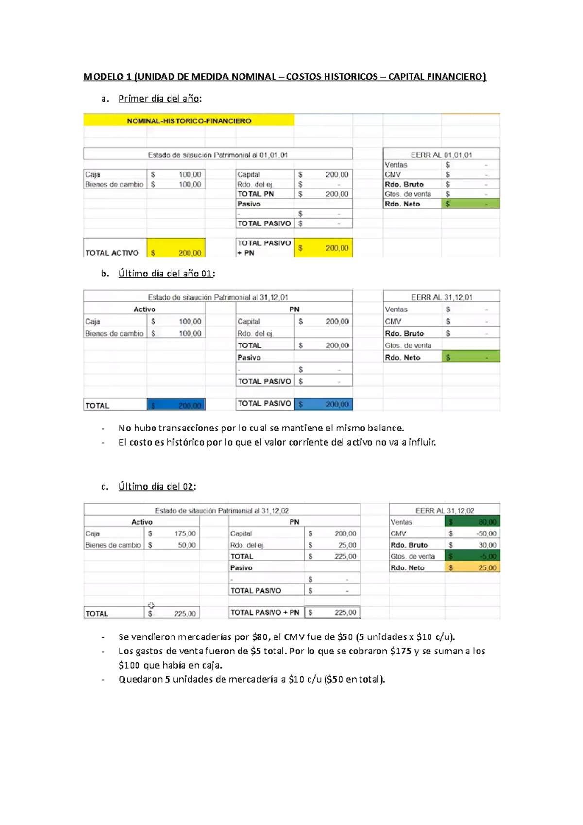 Notas clases virtuales conta g - MODELO 1 (UNIDAD DE MEDIDA NOMINAL ...