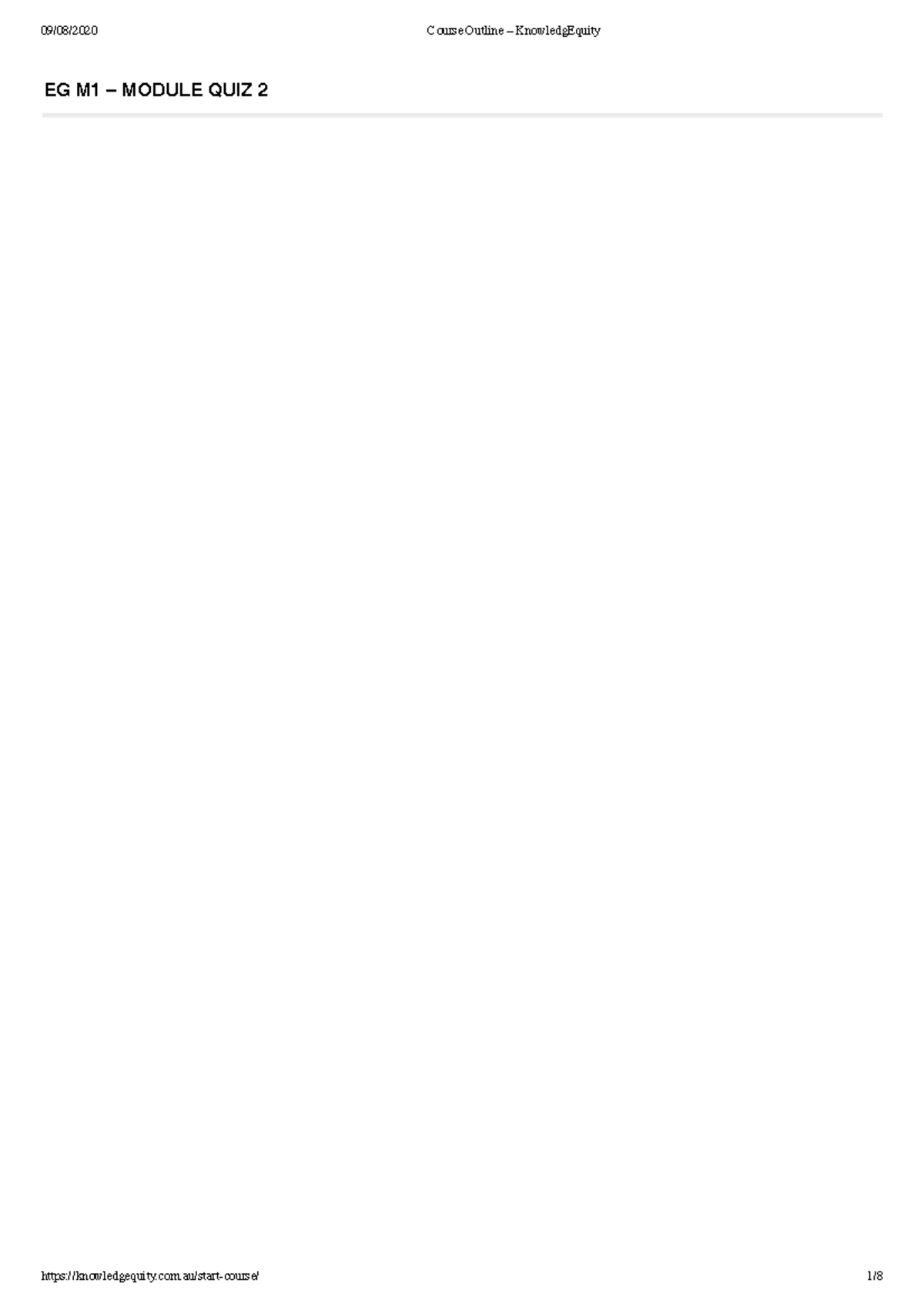 M1(Q2)MINI Quizs_Ethic questions, good for prepare CPA - EG M1 – MODULE ...