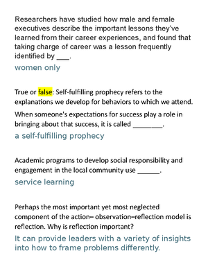 [Solved] Why is the Actionobservationreflection AOR model used in the ...