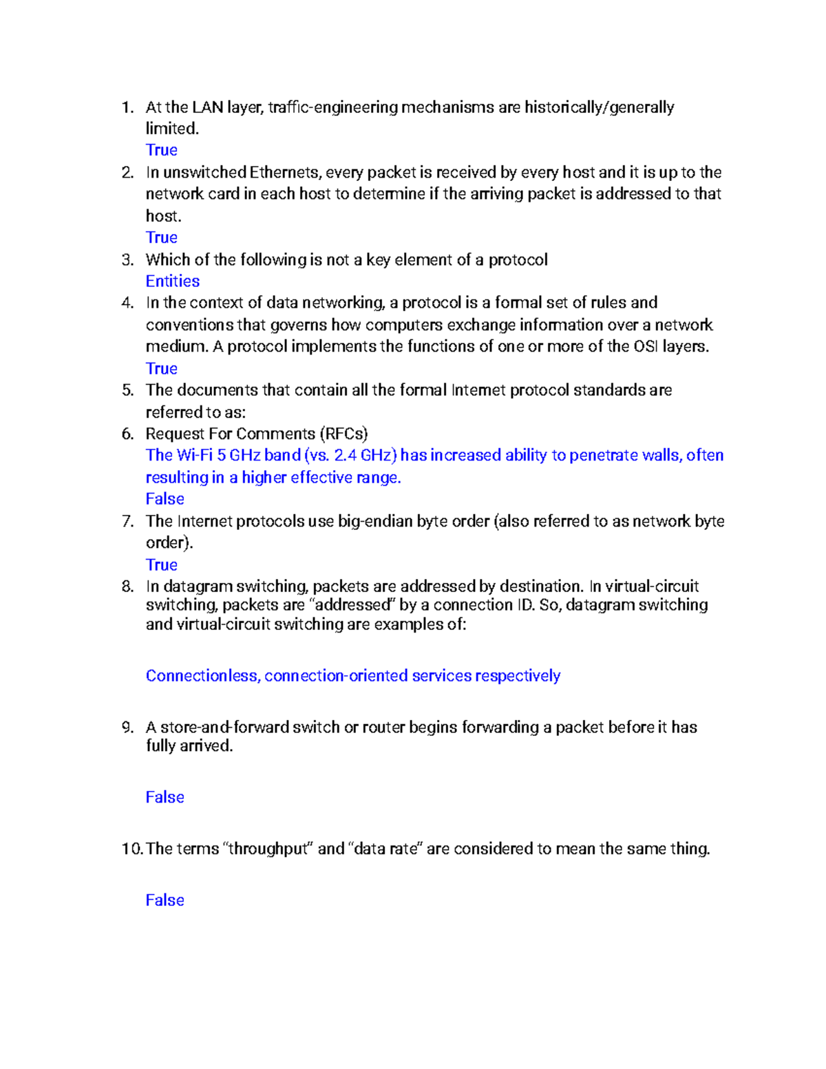 Unit-1 Quiz Ay2023-T5 - CS 2204 - UoPeople - Studocu