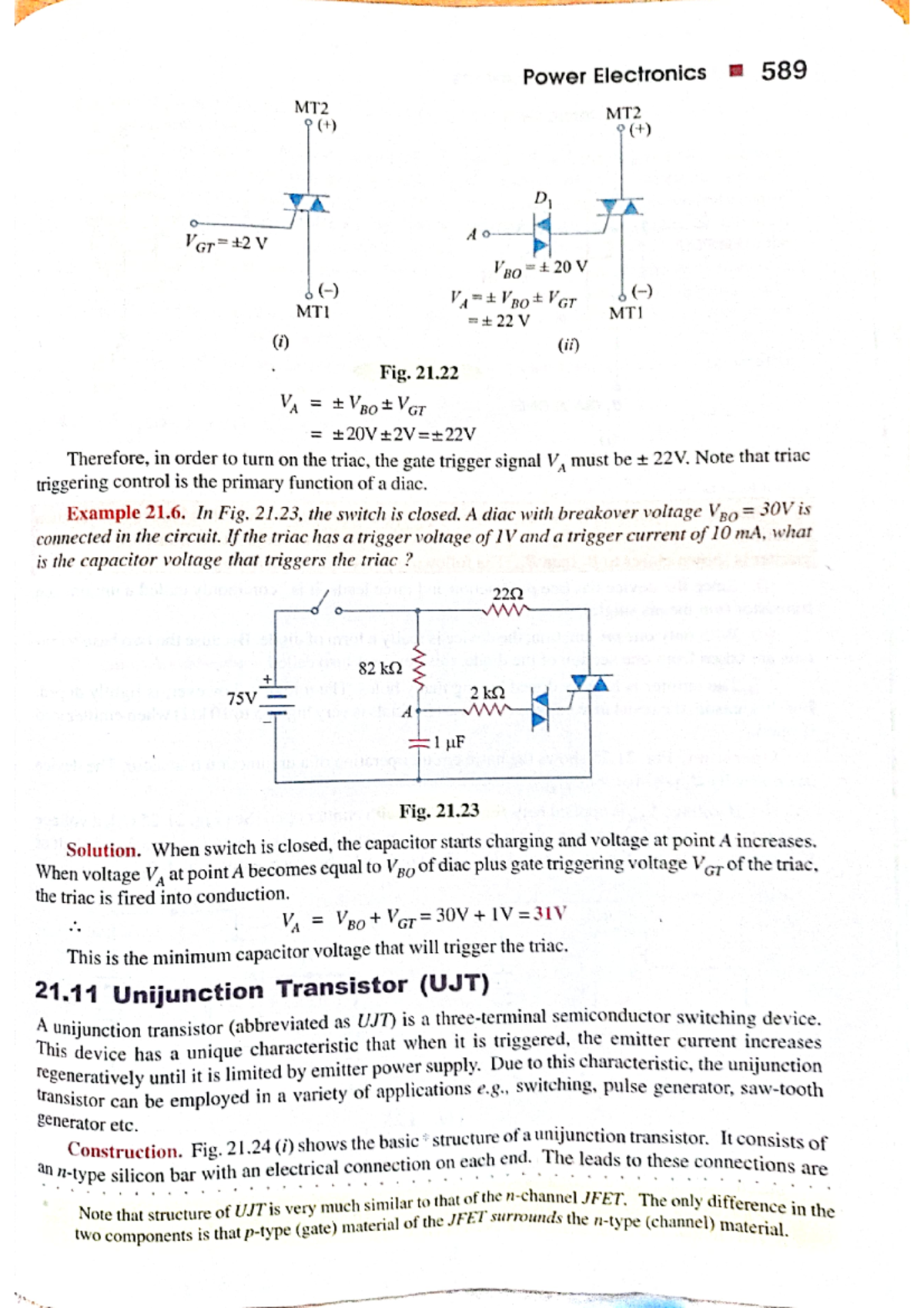 UJT (unijunction transistor) - Basic Electronics, BSC ELECTRONICS AND COMPUTER MAINTENANCE - Studocu