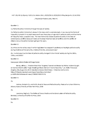 Research Paper #2 - Rough Draft - College is an institution that allows ...