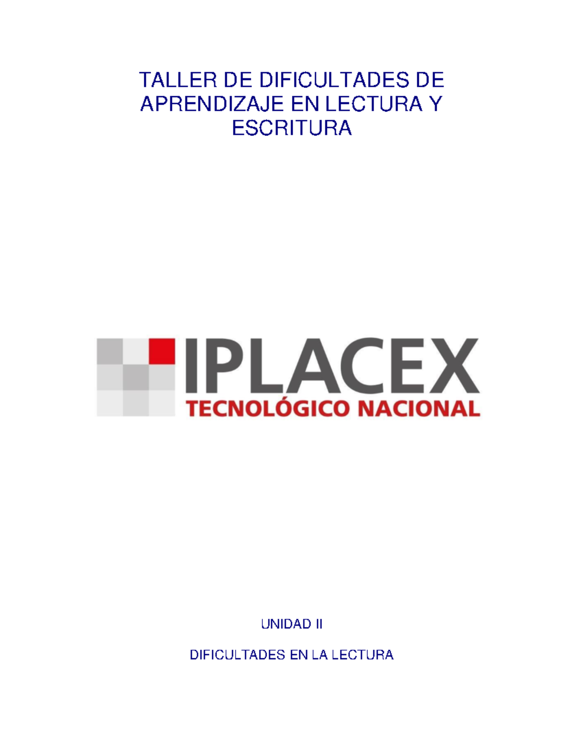 ME 4 - Hggu - TALLER DE DIFICULTADES DE APRENDIZAJE EN LECTURA Y ...
