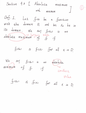 Math 1500 Lecture notes 12 - MATH 1500 - Studocu
