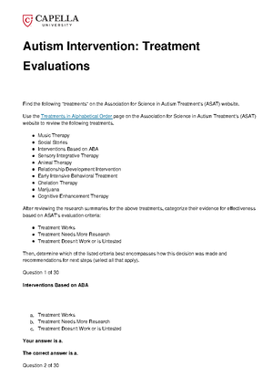 Cf dsm 5 intervention matrix - DSM-5 Potential Intervention Matrix Core ...