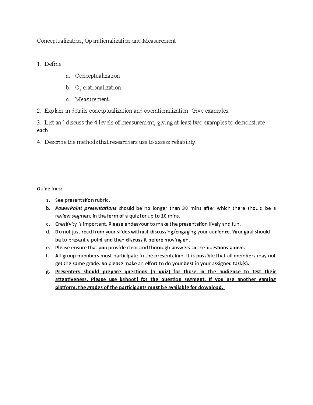 Presentation 4 - Useful guide for the upcoming projects ...