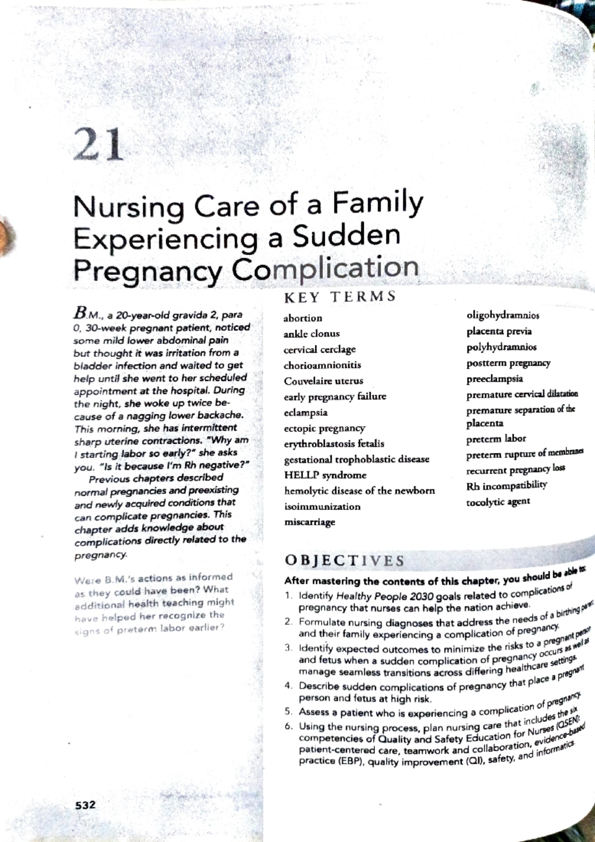Chapter 21 part 1 - NURSING MATERNAL - 21 Nursing Care of a Family ...