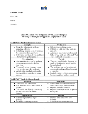 Week 6 reflections - Elizabeth Fraser 10/8/ MKT 205 Wilson 6 ...
