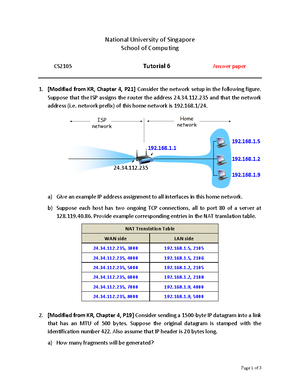 Tutorial 10 ans - CCCCCCC - Page 1 of 3 National University of Singapore School of Computing ...