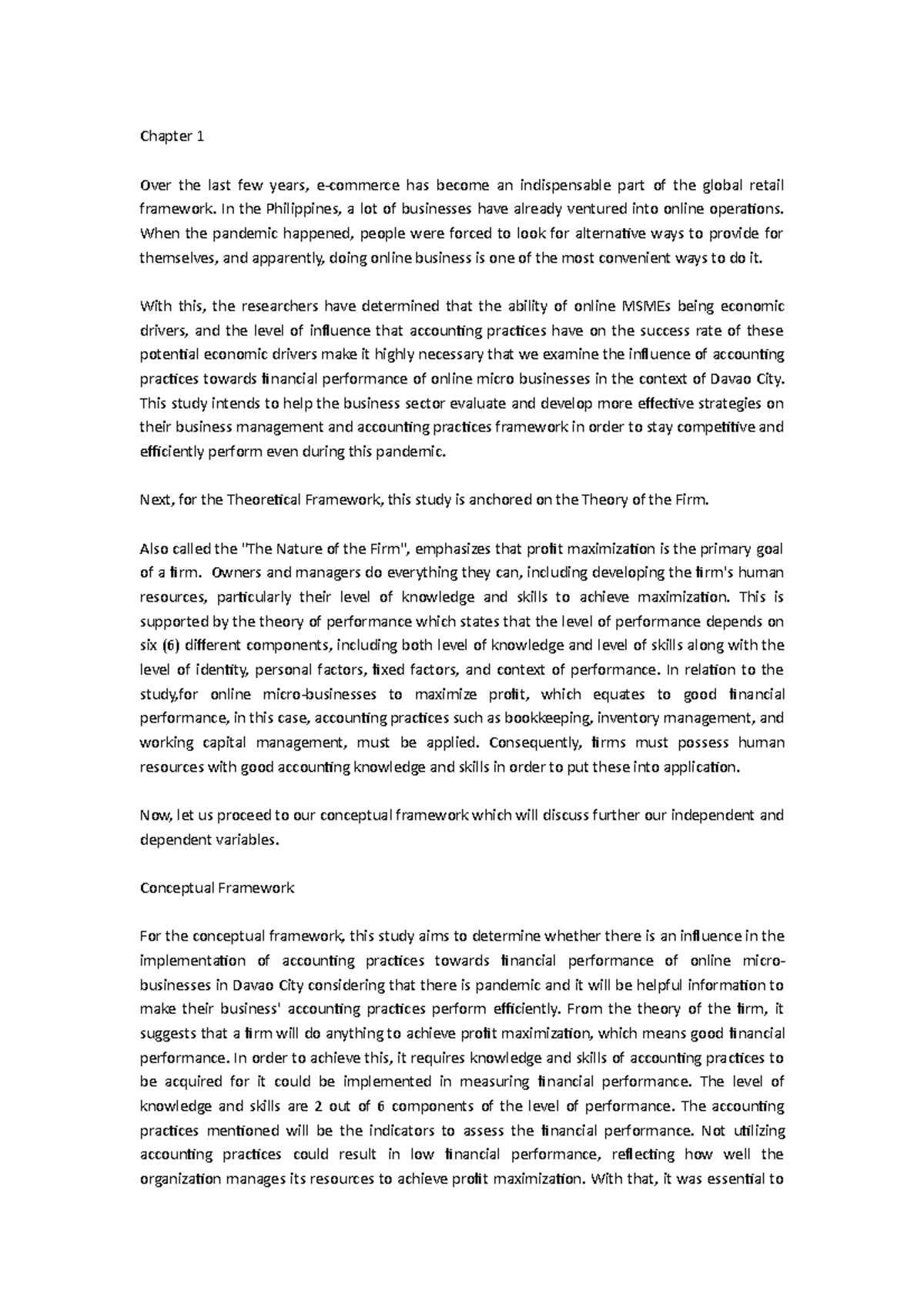 Script of writing final defense - Chapter 1 Over the last few years, e ...