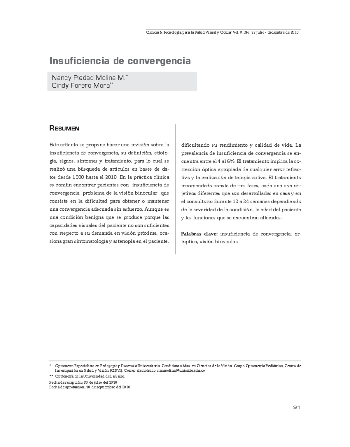 TV doc important - dffffffffffffff - 91 Resumen Este artículo se ...