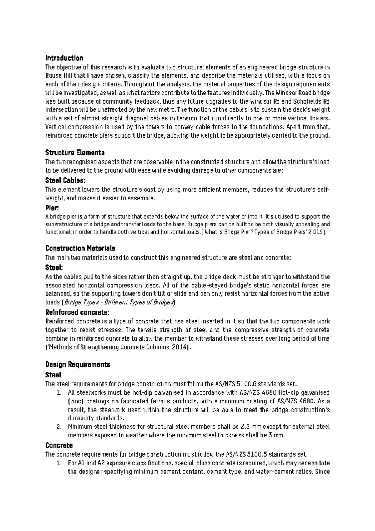 Field Activity Report - Introduction The objective of this research is ...