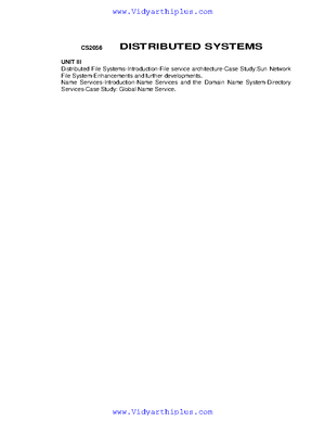 R18B - NOTES on distributed Systems - JAWAHARLAL NEHRU TECHNOLOGICAL ...