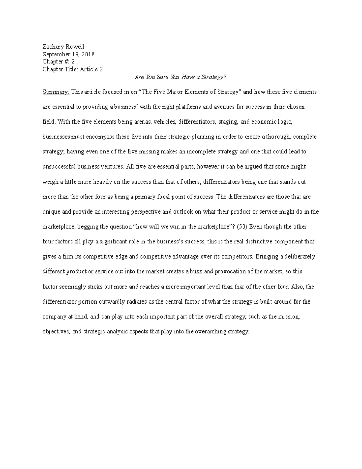 Article 4 Are You Sure You Have A Strategy Zachary Rowell article-4-are-you-sure-you-have-a-strategy-zachary-rowell