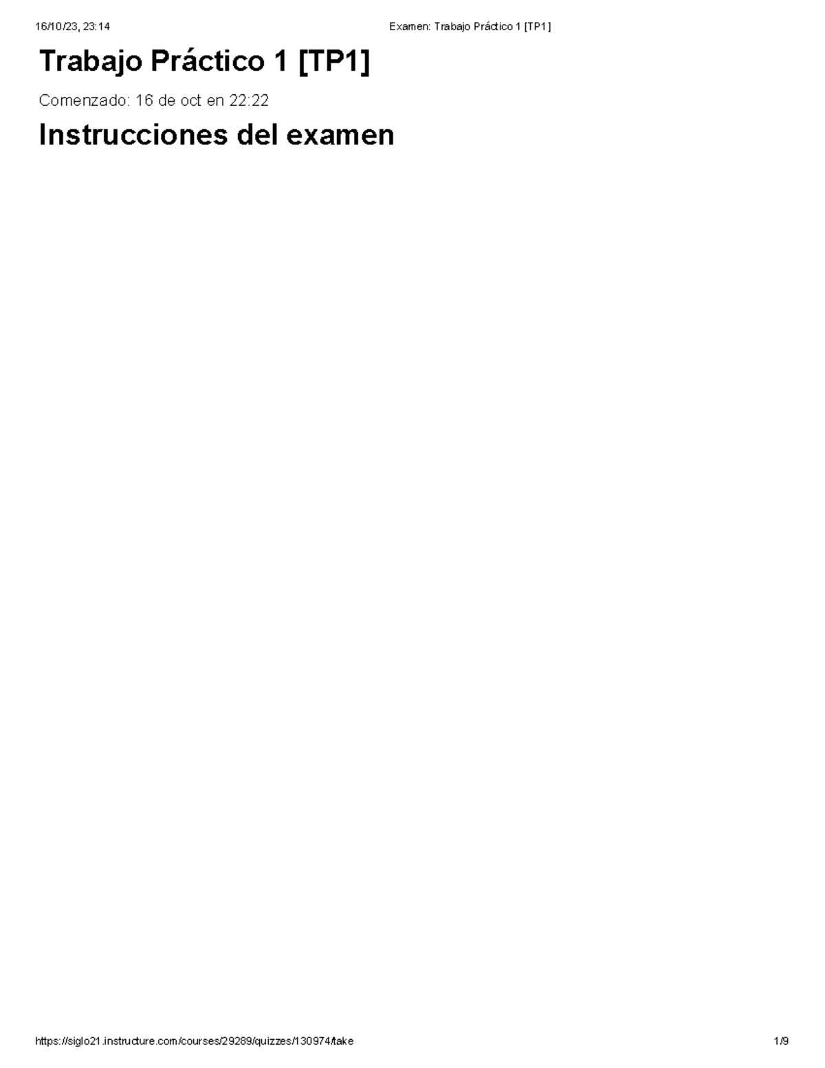 Examen Trabajo Práctico 1 Tp1 95 Trabajo Práctico 1 Tp1