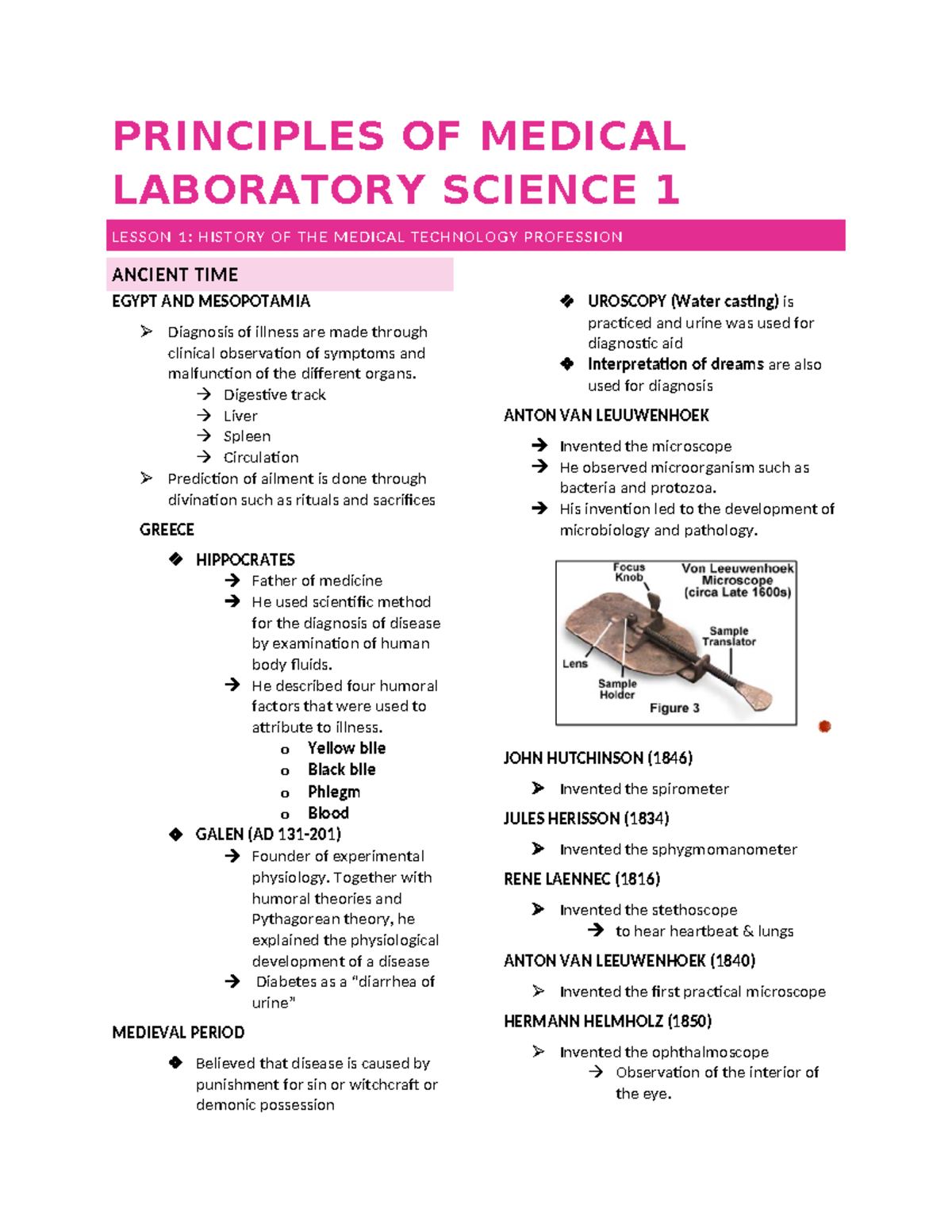 Principles OF Medical Laboratory Science 1 - PRINCIPLES OF MEDICAL ...