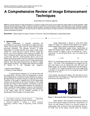 Article 18 - A comparative Study of Image Enhancement Techniques for ...