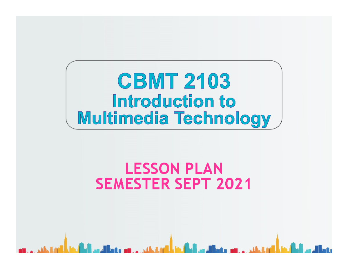 CBMT2103 Lesson Plan Sept2021 - Discrete Maths - OUM - Studocu