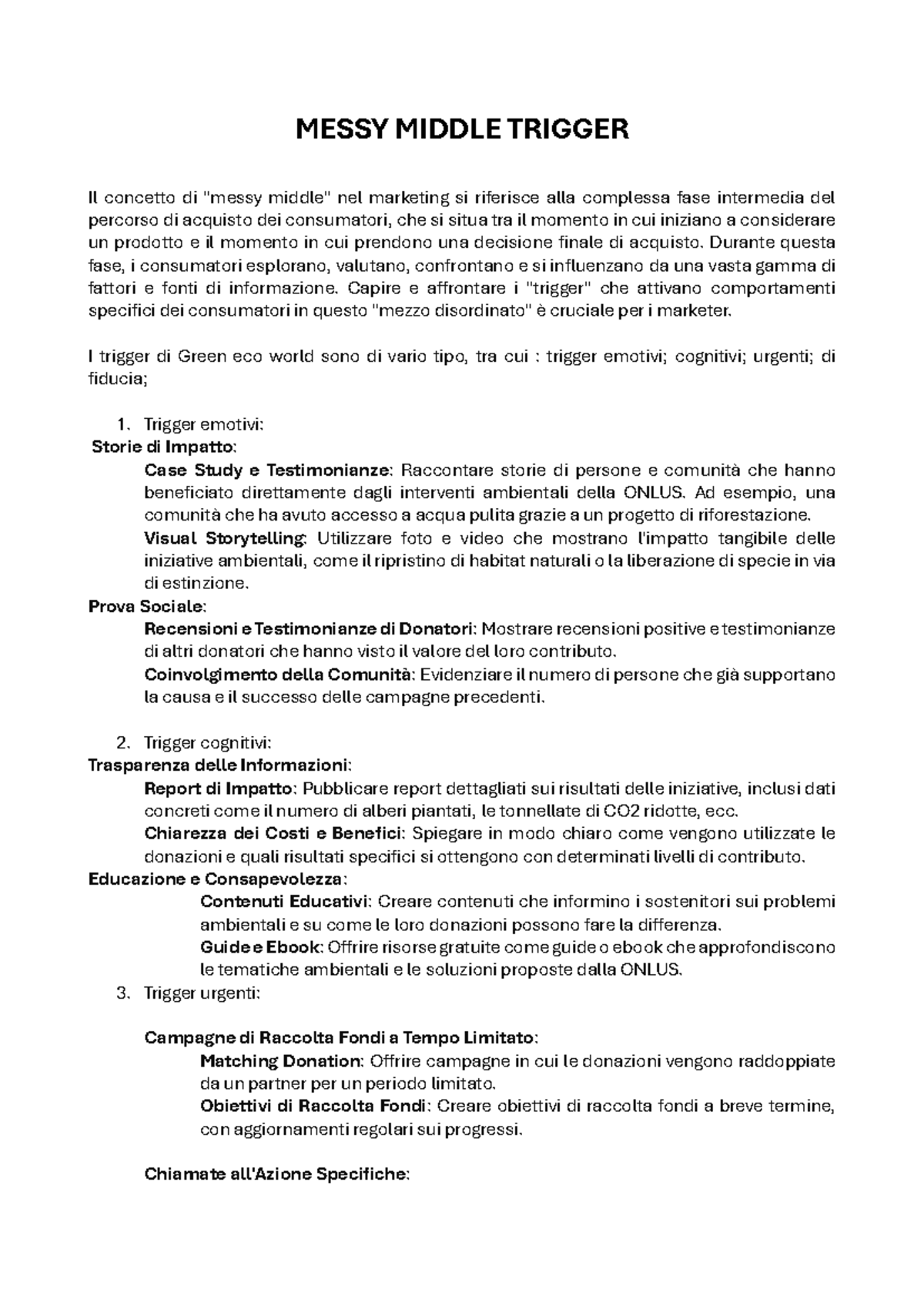 Messy Middle Trigger - MESSY MIDDLE TRIGGER Il concetto di "messy ...