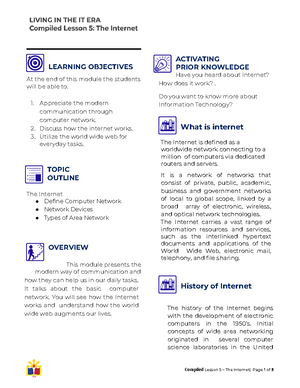 Module 6 - MODULE III INFORMATION AS RESOURCE WITH CONTROL AND PRIVACY ...