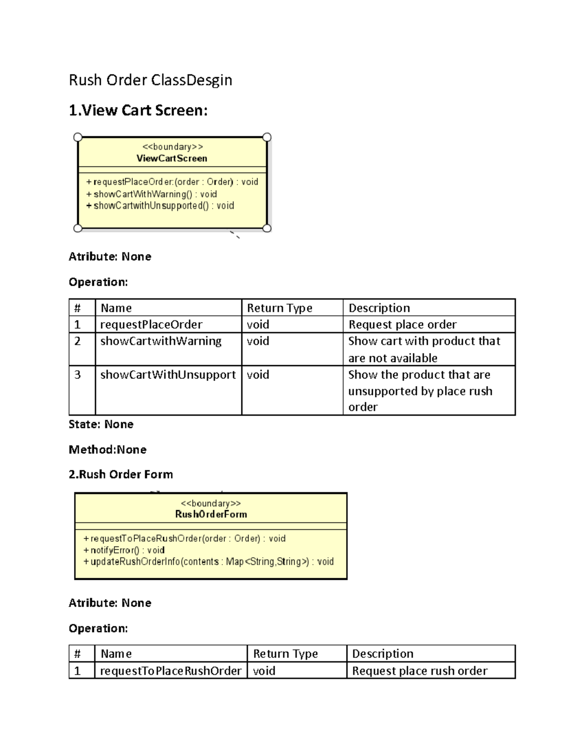Rush Order Class Desgin - Rush Order ClassDesgin 1 Cart Screen ...