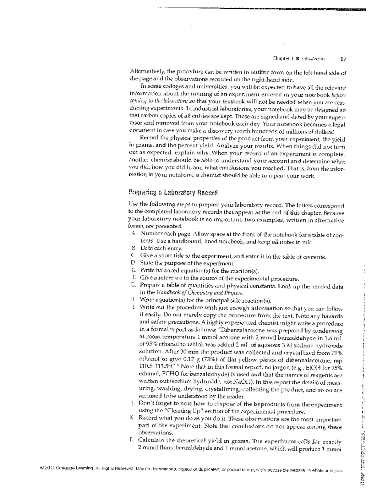 Notebook Prep - Professor paul smith - CHEM 352L - Studocu