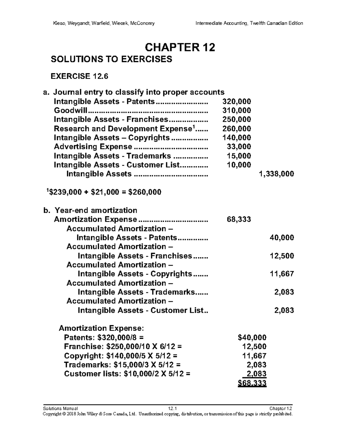Ch12 Required - Solutions Manual 12 Chapter 12 CHAPTER 12 SOLUTIONS TO ...