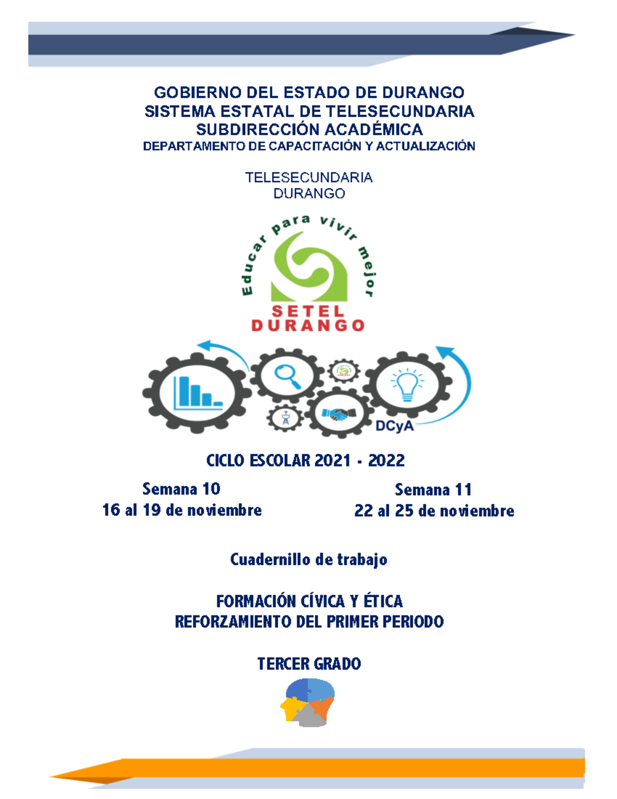Cuadernillo Reforzamiento FCy E3 Bloque 1 Semana 10y11 16 25 Nov 21 ...