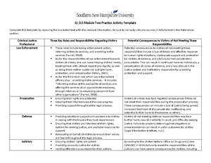4-2 Module Four Assignment - Jadea Branch March 7, 2024 CJ-315-R4555 ...