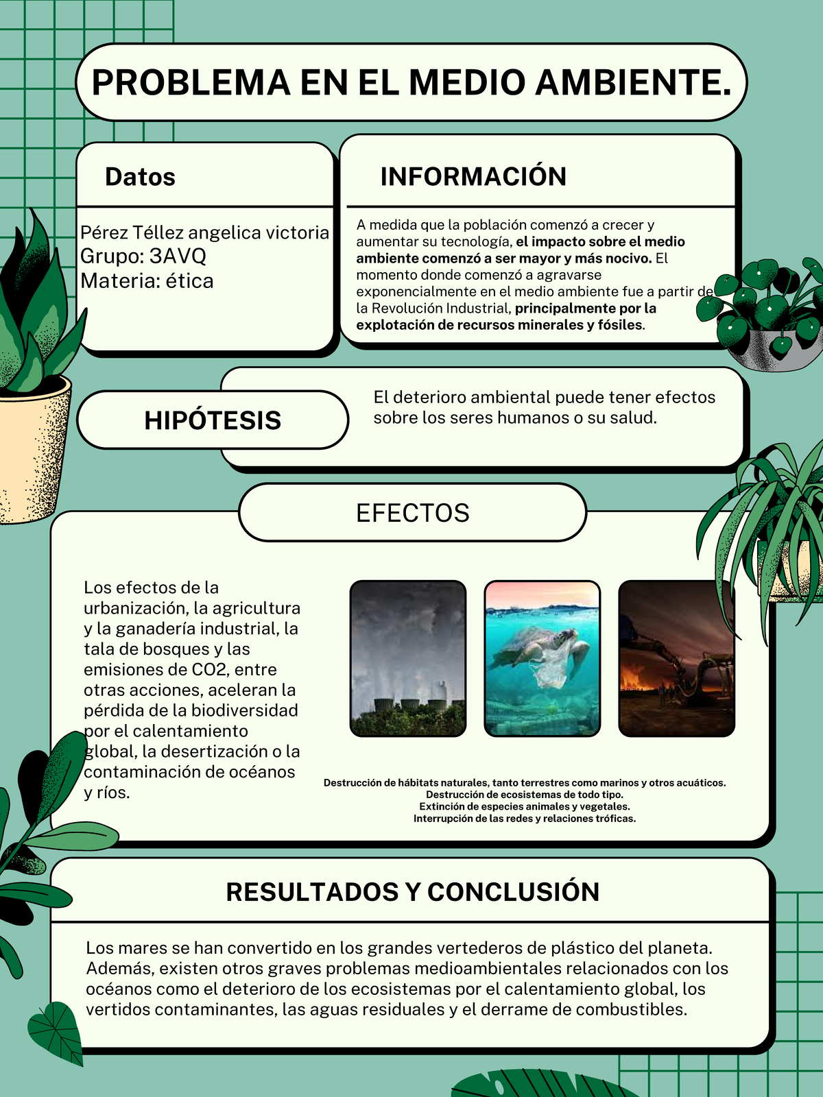 Abuso de la naturaleza - investigación - PROBLEMA EN EL MEDIO AMBIENTE ...