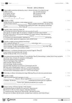 Test makbet szekspira b 1 pdf - Imię i nazwisko - Studocu