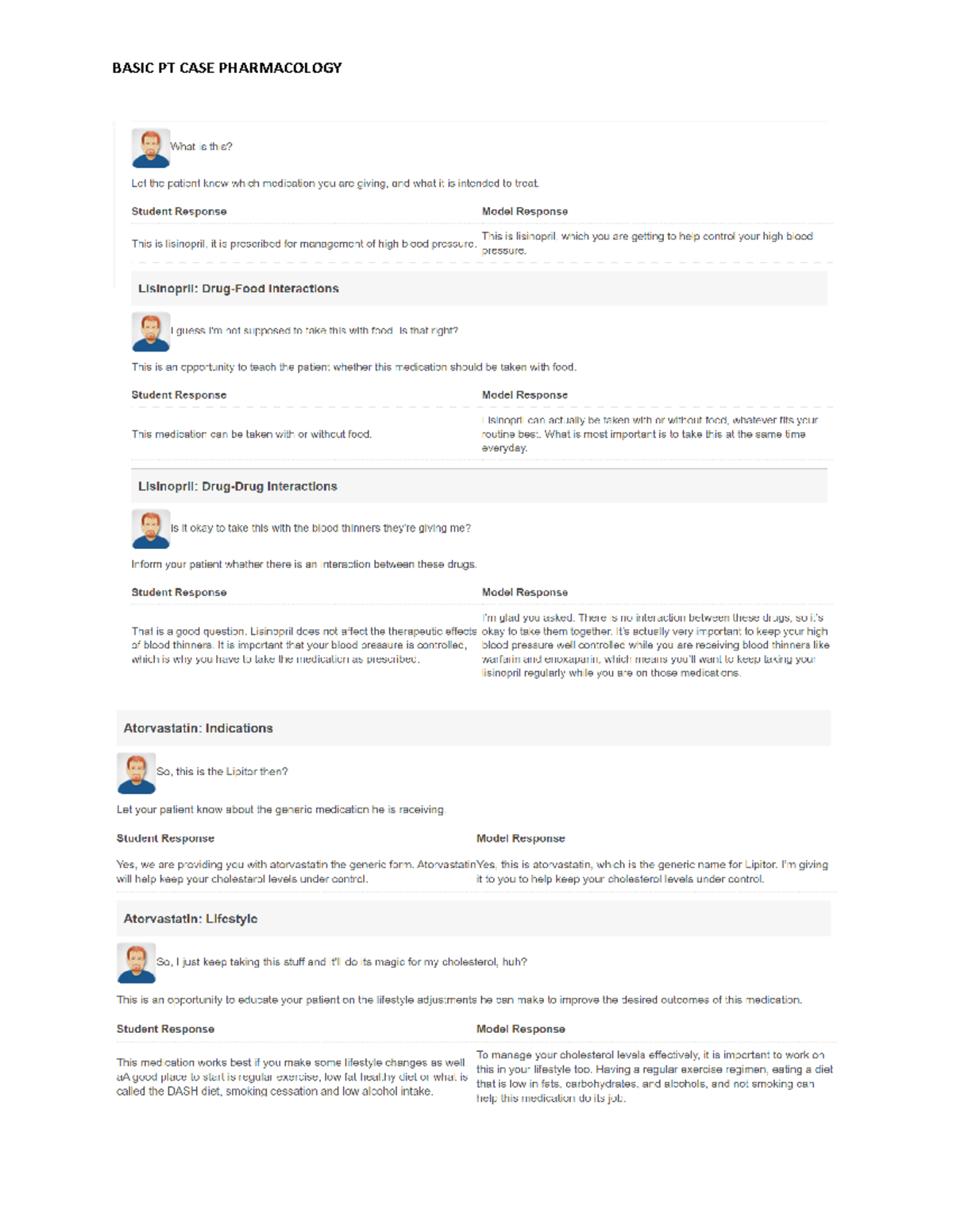 PT Teaching Basic PT CASE - BASIC PT CASE PHARMACOLOGY What is this ...