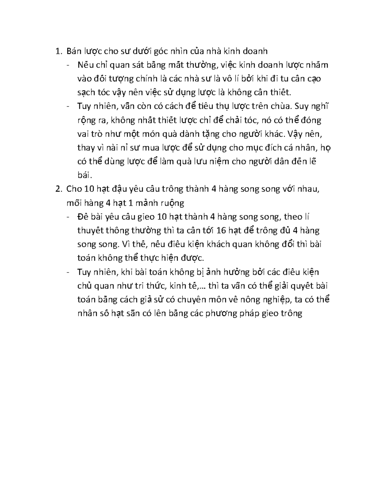 BTVN triết - bài tập về nhà triết học MLN 1 - Bán l ược cho s ư d ưới ...