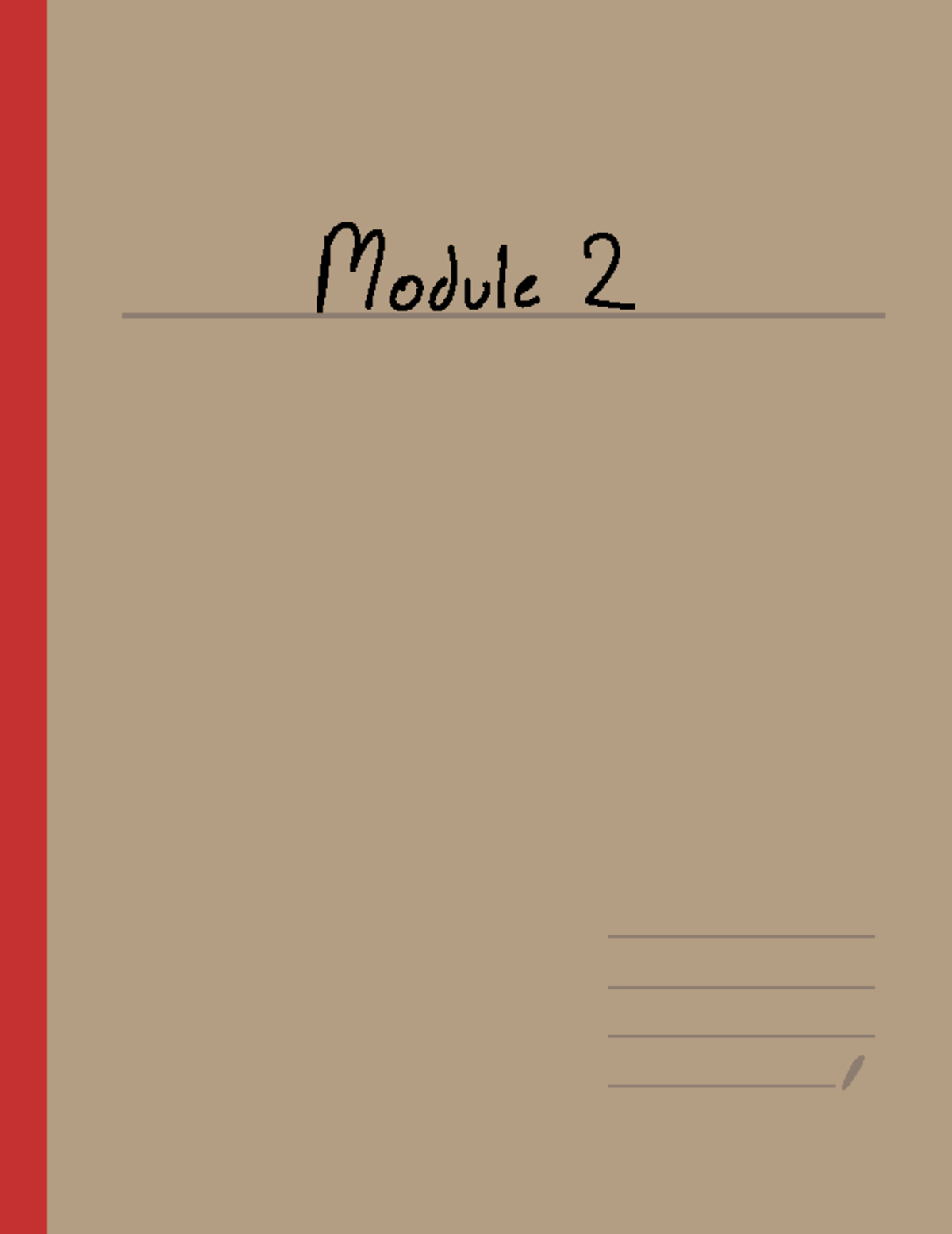 Chem Module 2 - NOTES - Module Module 2 Quantum Theory and the H atom 2 ...