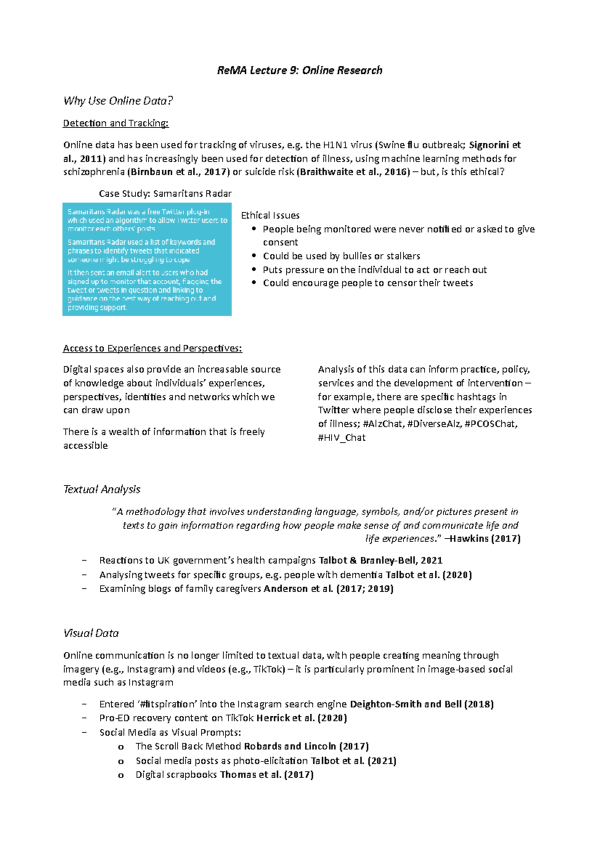 Conducting Online Research - ReMA Lecture 9: Online Research Why Use ...