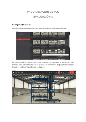 EVA Programación DE PLC - PROGRAMACIÓN DE PLC EXAMEN FINAL ...