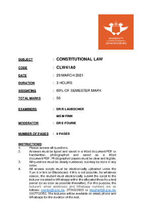 Ubuntu as a Constitutional value in South African Law - Definition ...