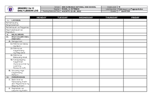 Detailed - Lesson-PLAN Reference-LIST-IN-APA - DOMINICAN COLLEGE OF ...