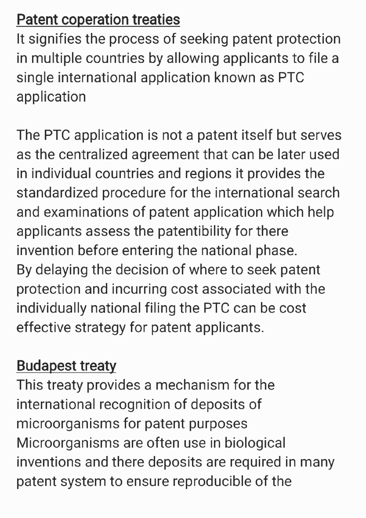 IPR Notes - BBA LLB - Studocu