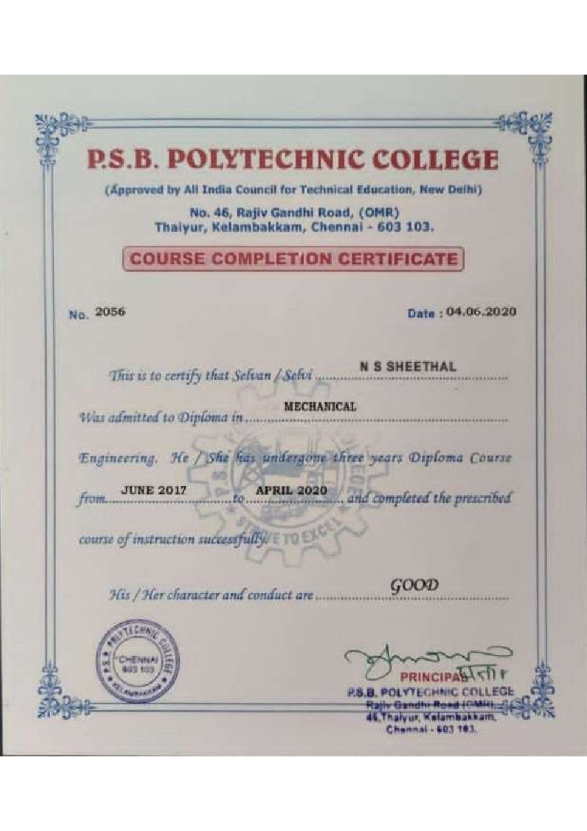 Upload UG Marksheet 1 - 1 - Master's in Business Administration - Studocu
