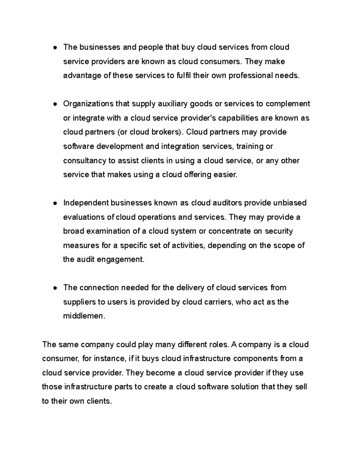 Comp TIA - Sec+ - Chapter 10 - Cloud and Virtualization Security - Pt.3 - The businesses and ...