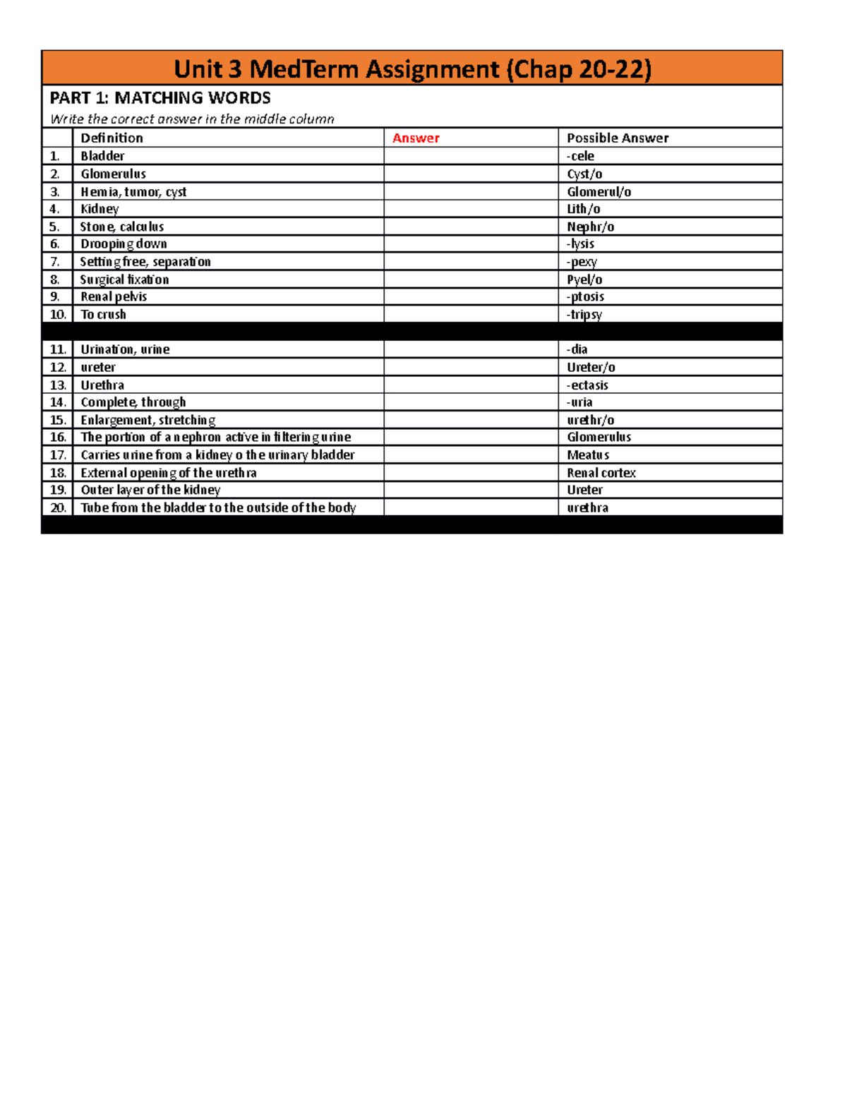 Print- Unit 3 Med-term Packet (student) - Unit 3 MedTerm Assignment ...