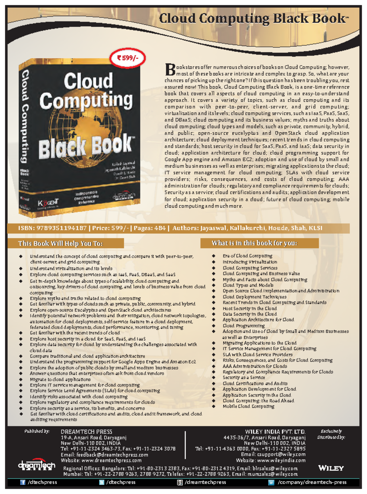 237386548 Cloud Computing Black Book - DREAMTECH PRESS 19-A, Ansari ...