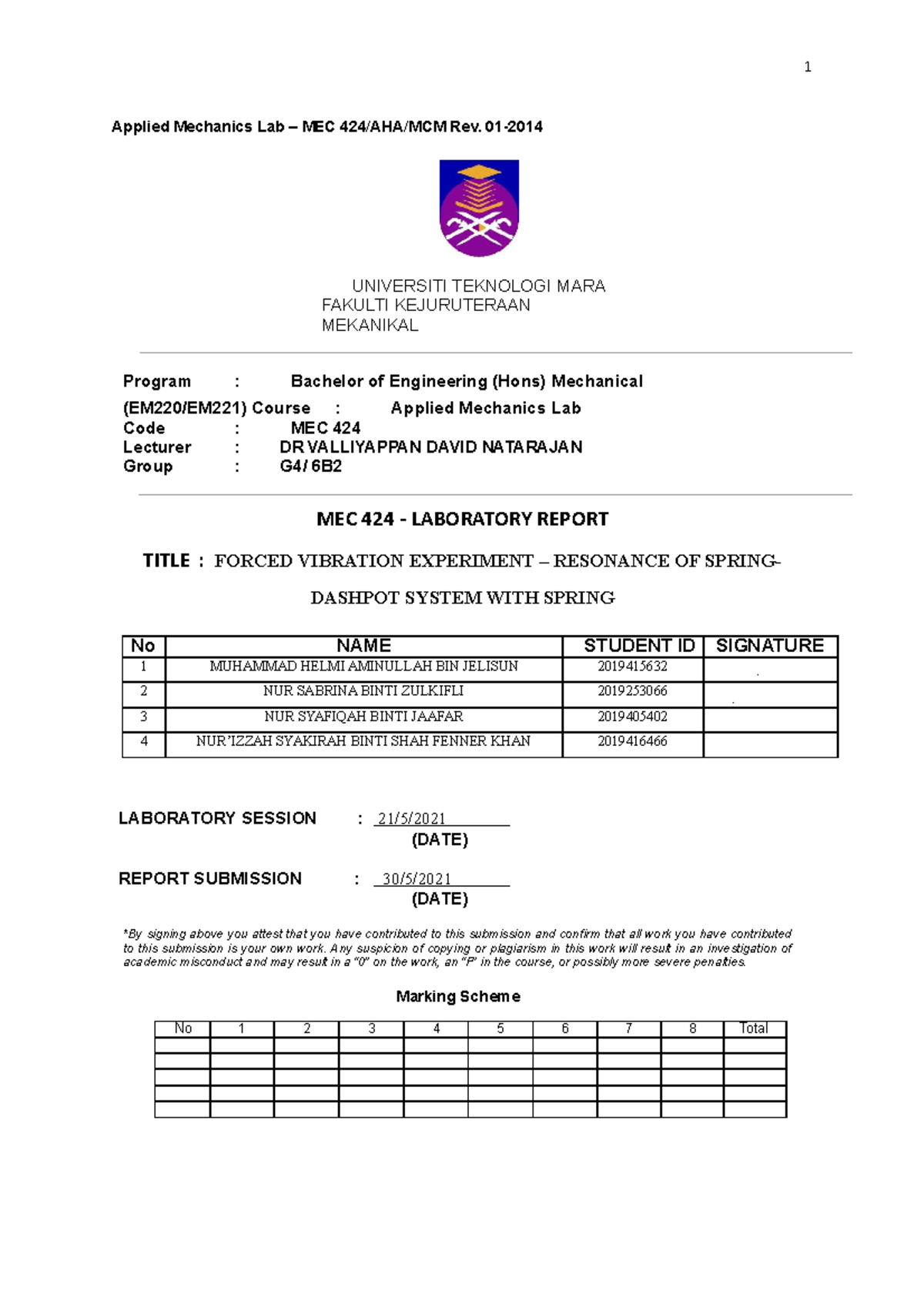 MEC424 THE JOMINY END-QUENCH TEST - Applied Mechanics Lab – MEC 424/AHA ...