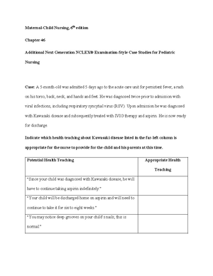 Pre plan #1 hyponatremia - Name Brittany Roper Date PRE PLANNING ...
